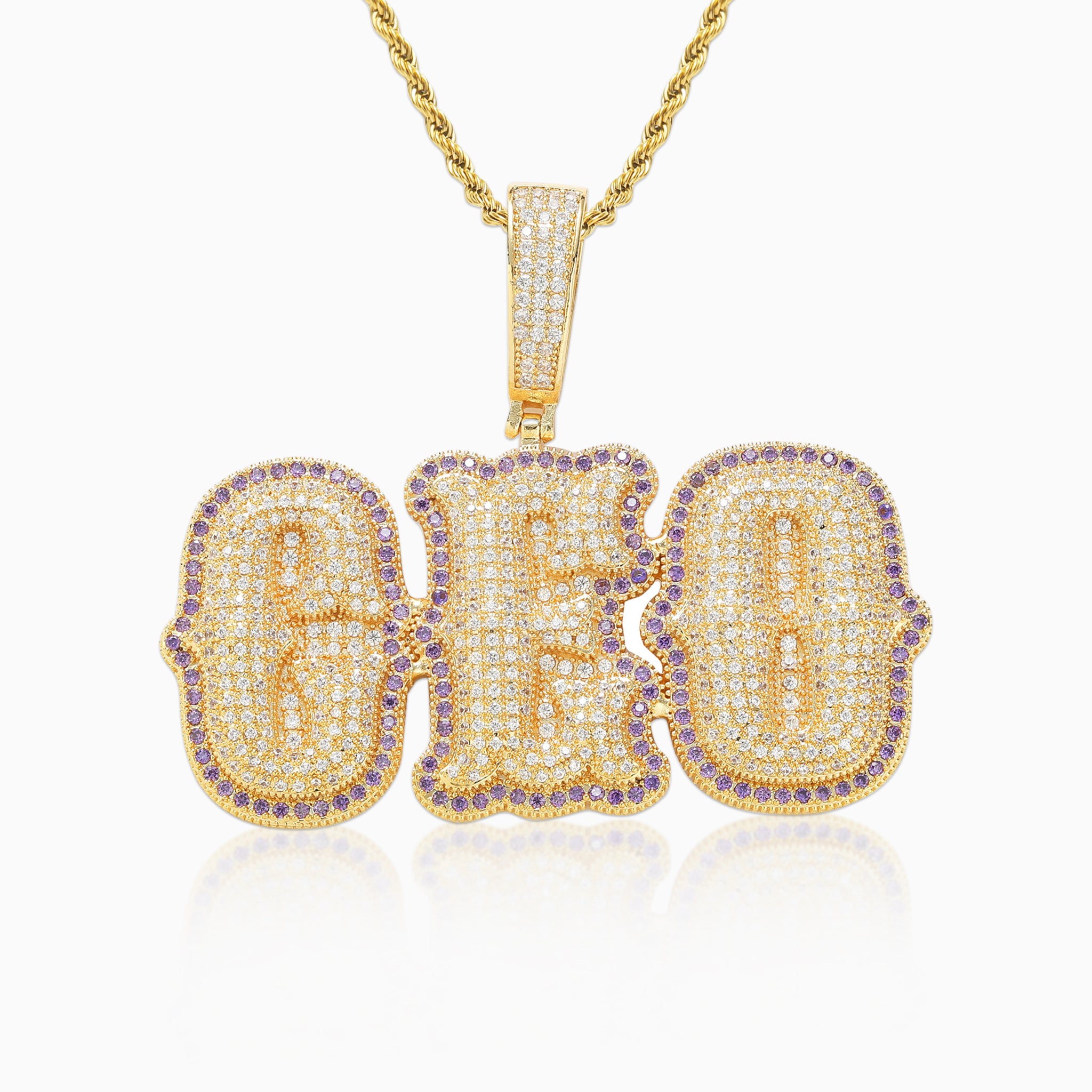 Personalized "TRAPSTAR" pendant | Style #4